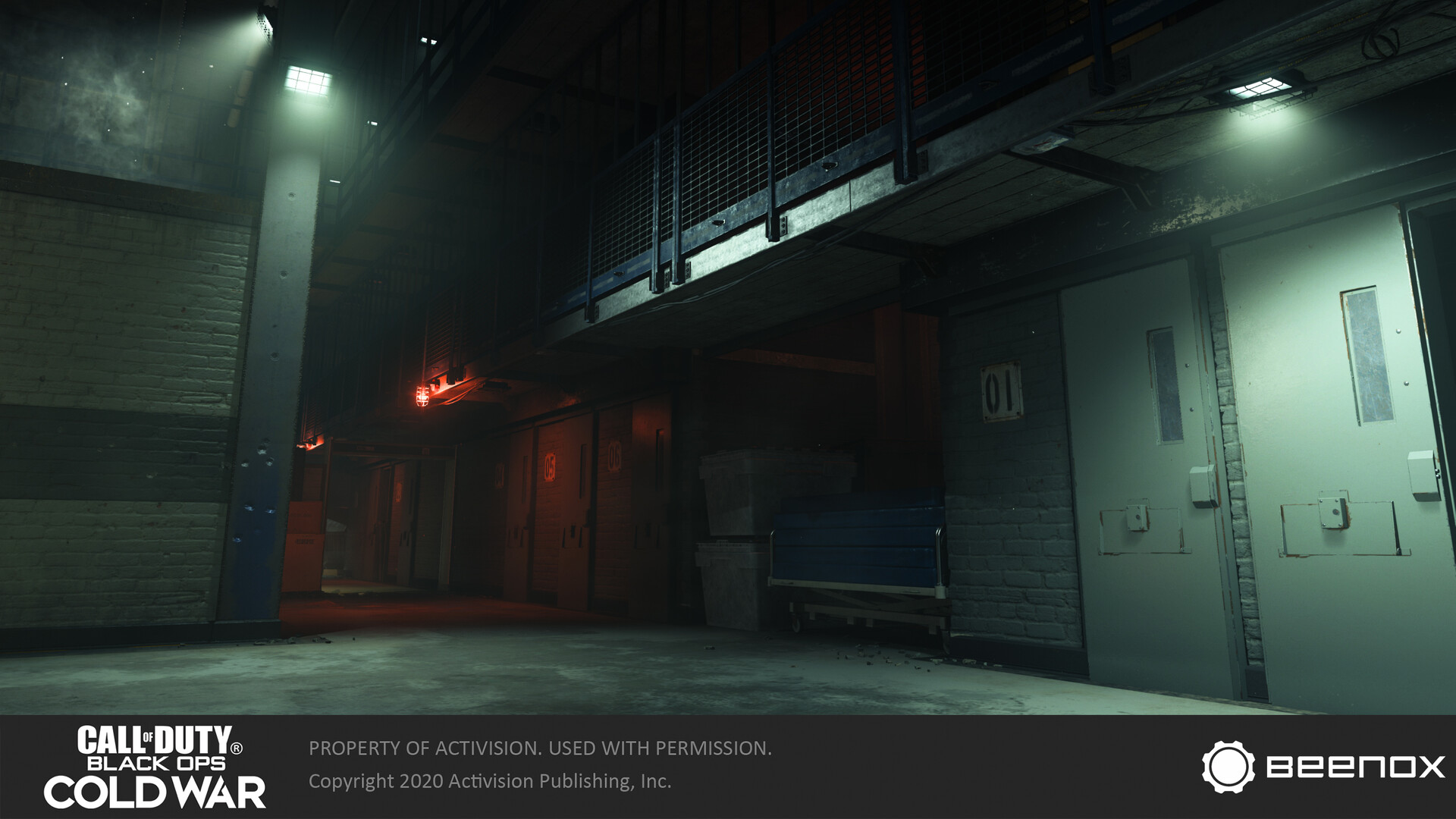 Charly Vanlaere - Rebirth Island prison gulag - Lighting