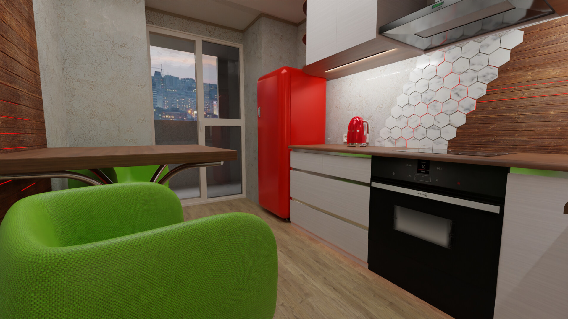 ArtStation - Small cyber kitchen