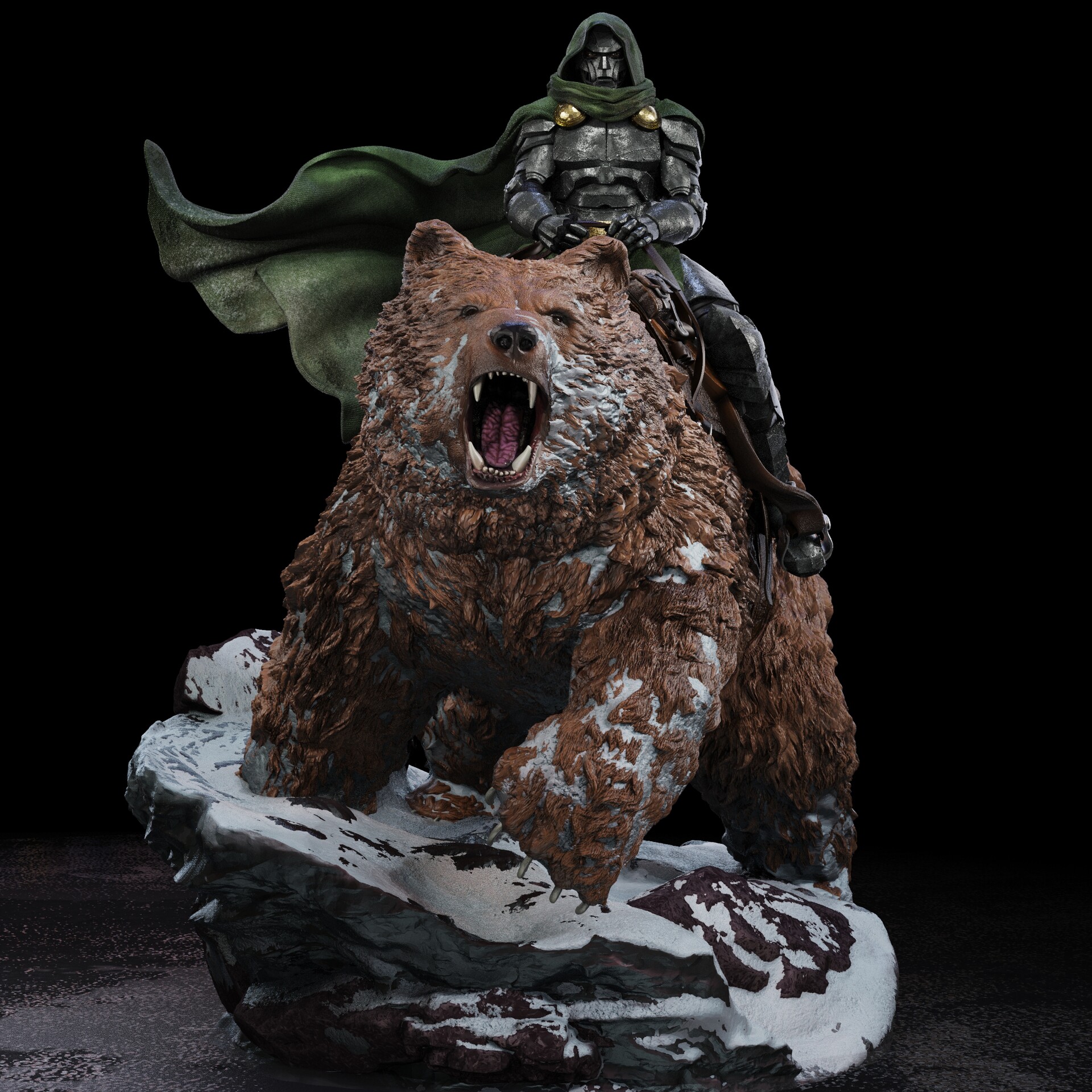 Dr. Doom & Novak the bear, by João Vitor : r/EpicMounts
