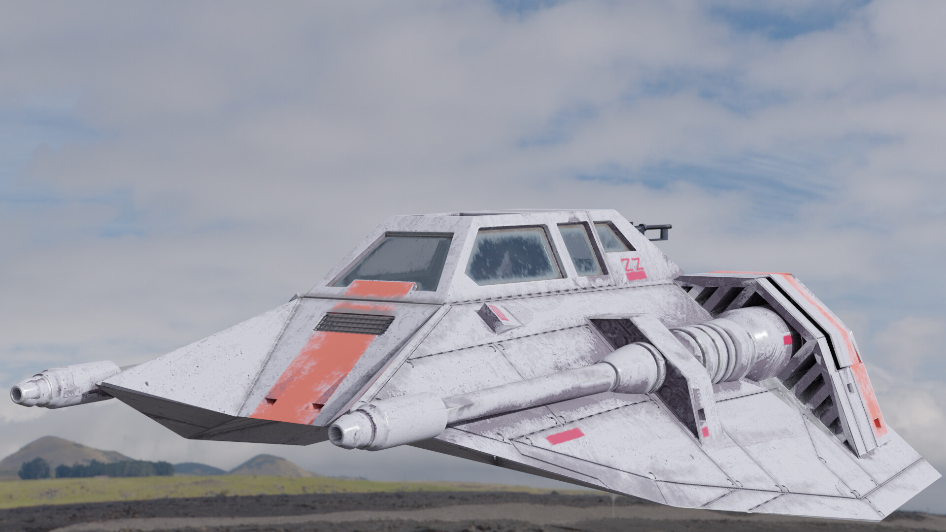 ArtStation - Rebel Snowspeeder