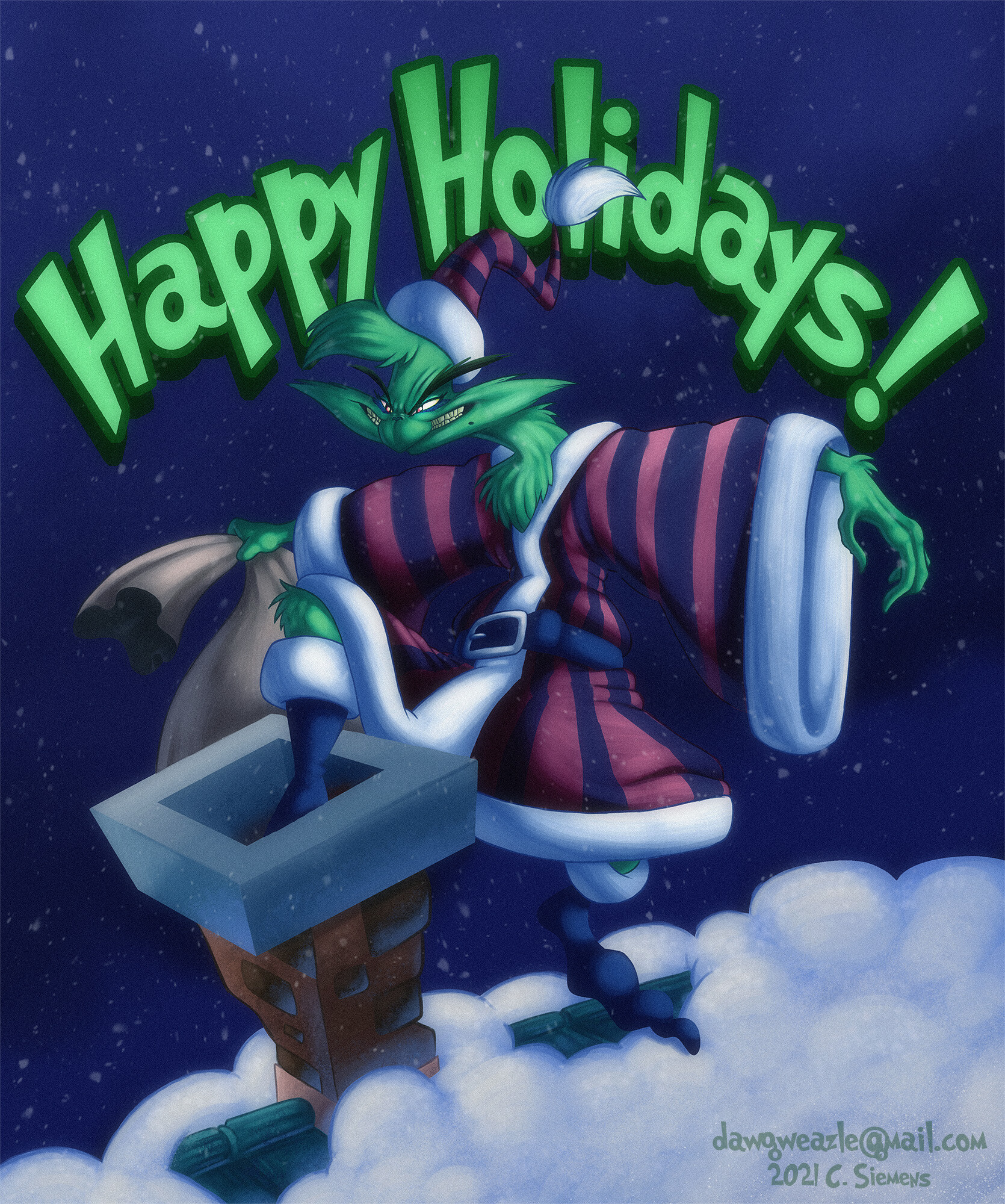 ArtStation - The Grinch