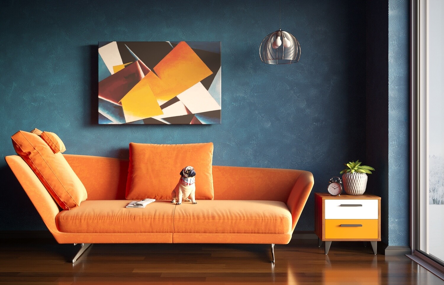 ArtStation - Blue room