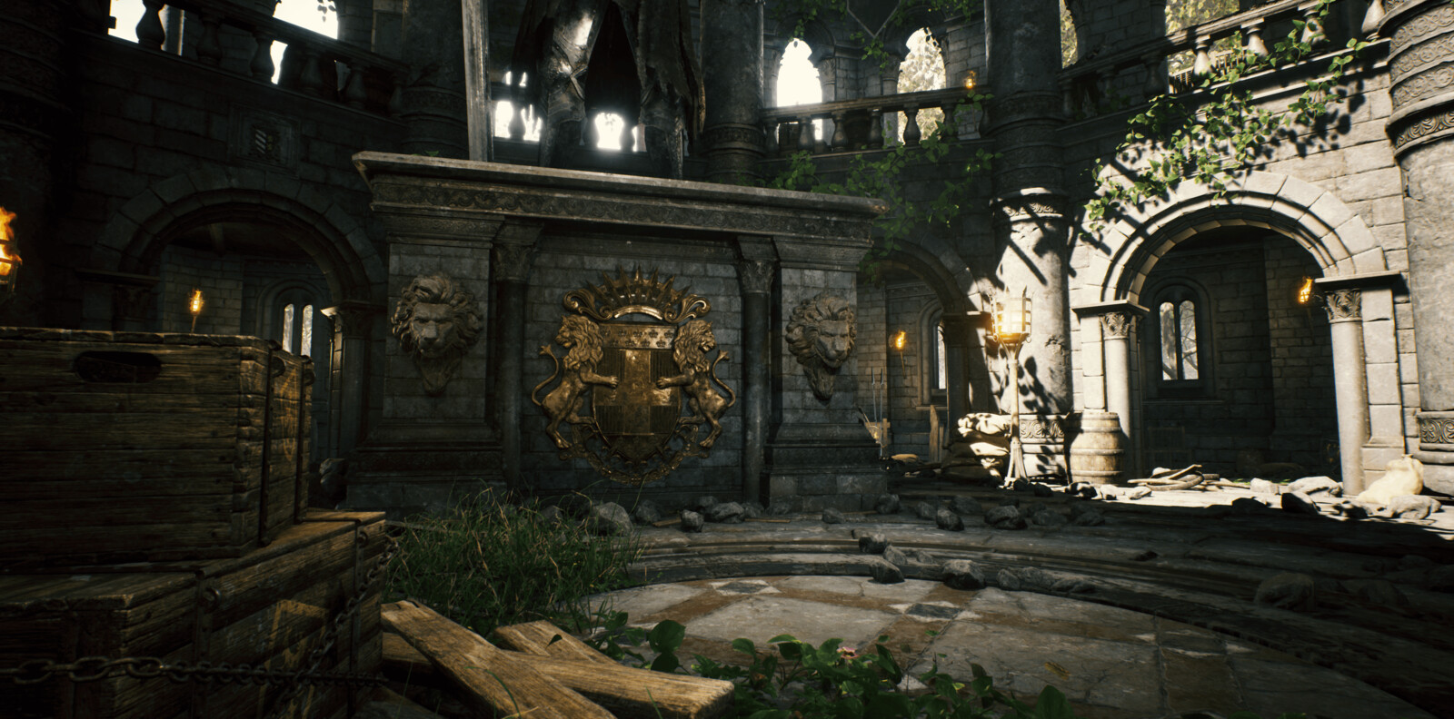 Da_jeong - FOR HONOR Cathedral Map Fan Art / 3D Environment Art