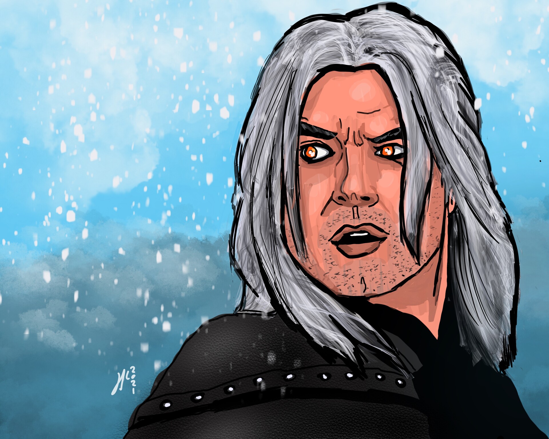 ArtStation - Witcher:Gerald of rivia