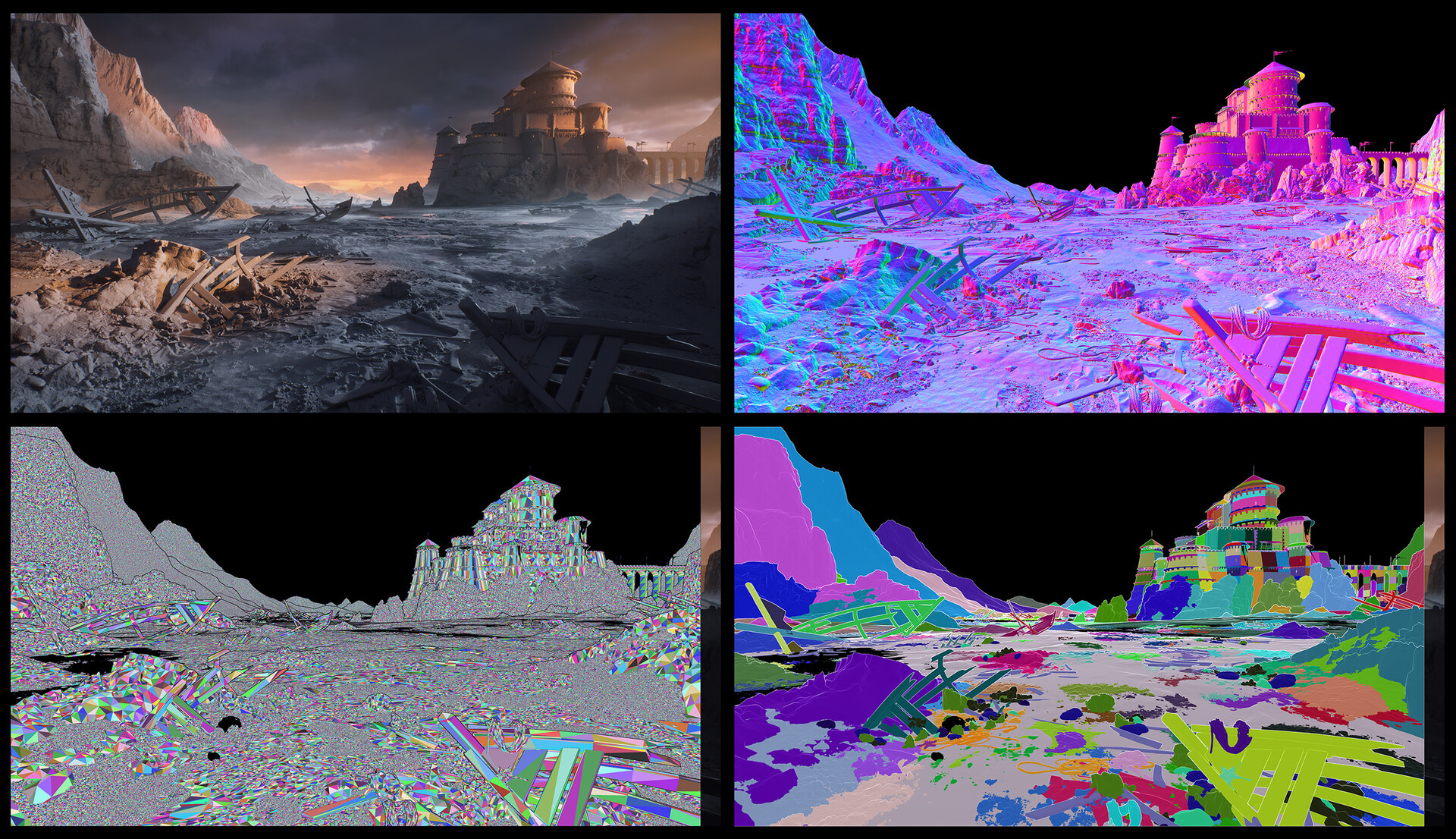 Kris Teper - The Witcher - Stygga Castle