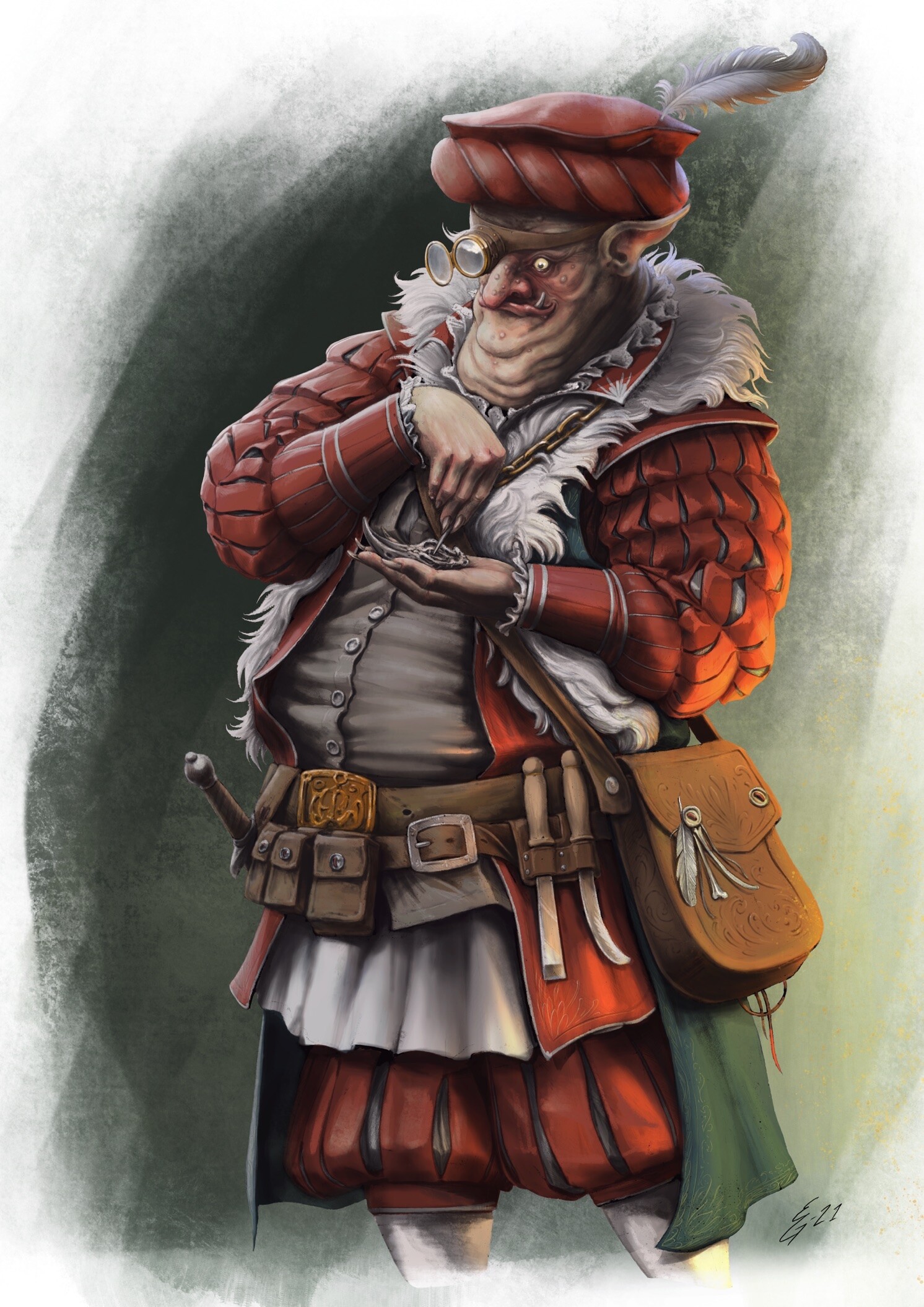 ArtStation - Carving master for the Swedish rpg Kopparhavets hjältar