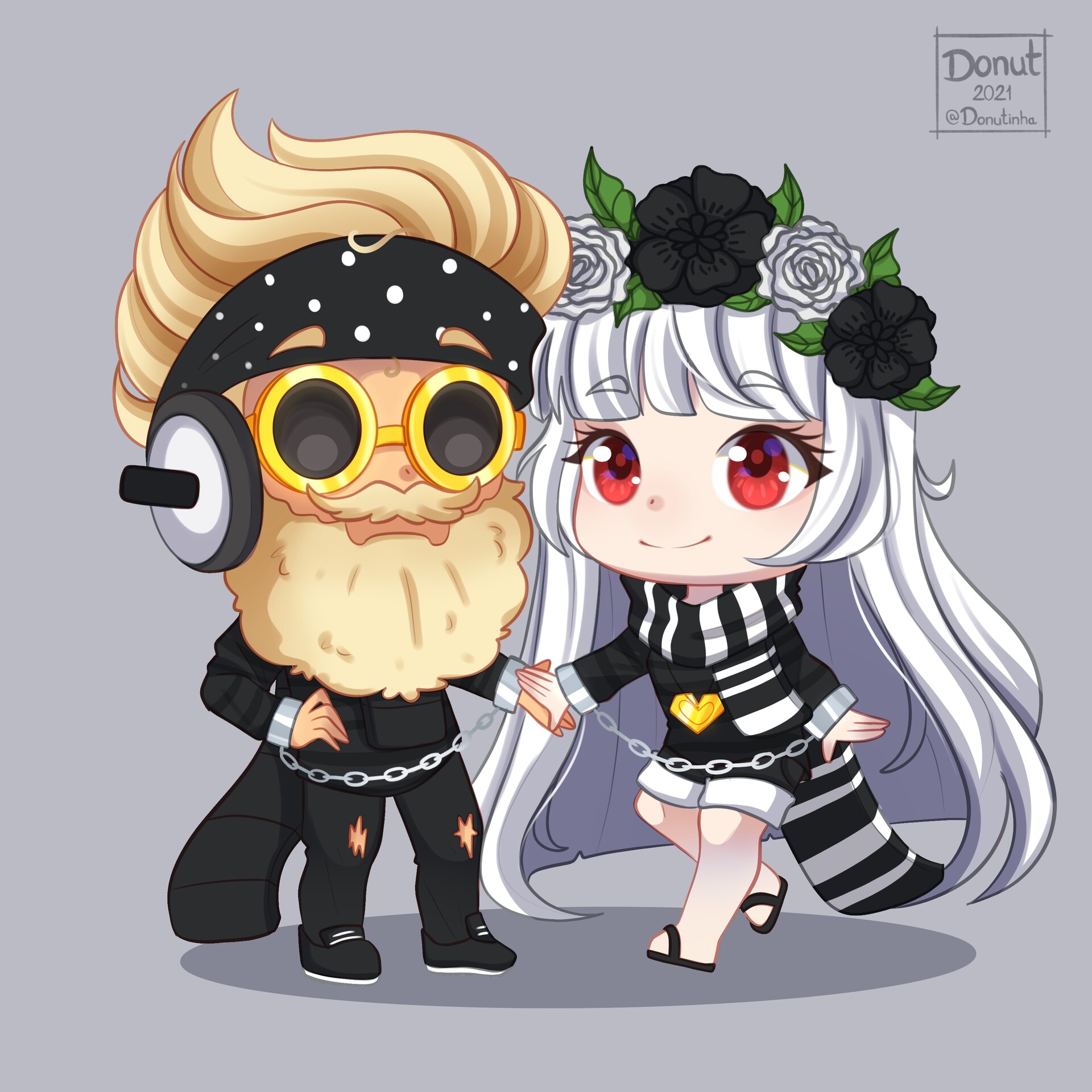 ArtStation - Commission Habbo Chibi