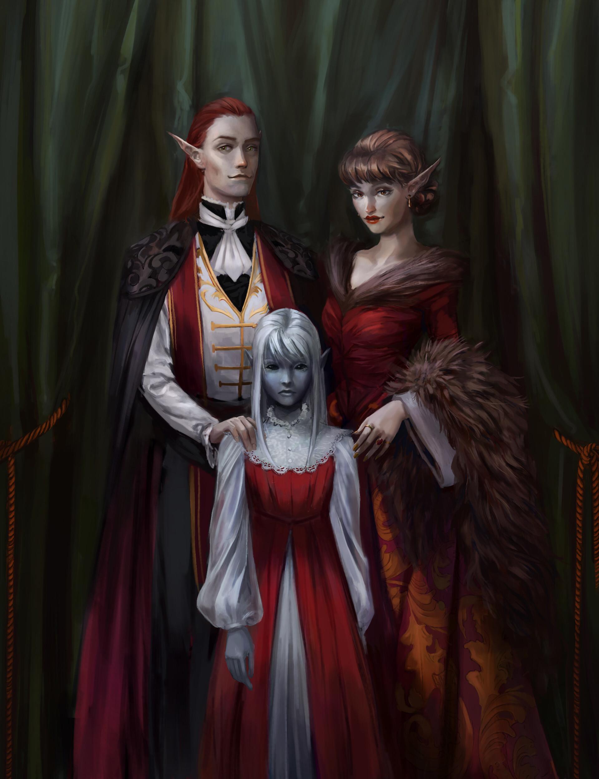 ArtStation - A Family Portrait