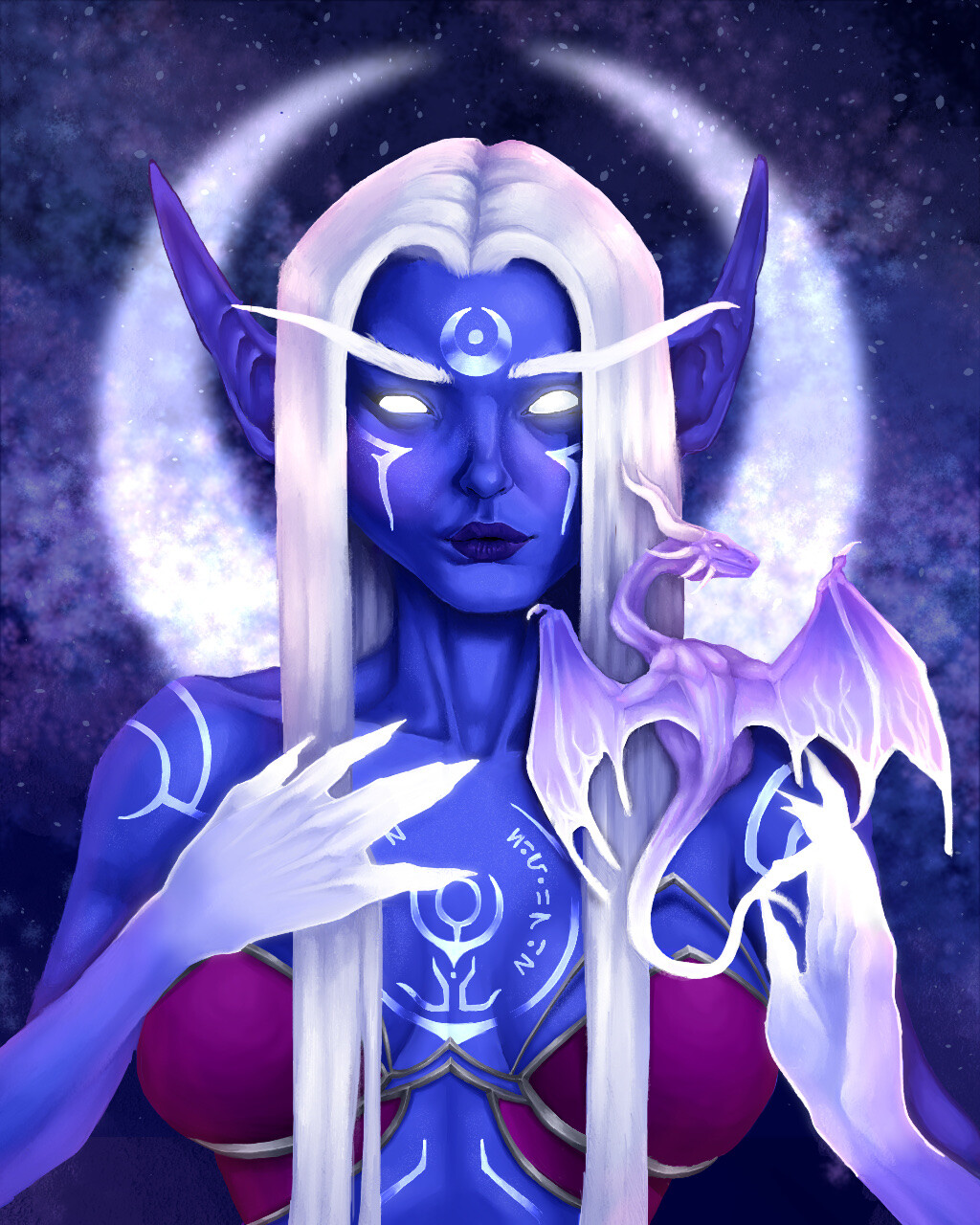 ArtStation - Celestial Nightborne