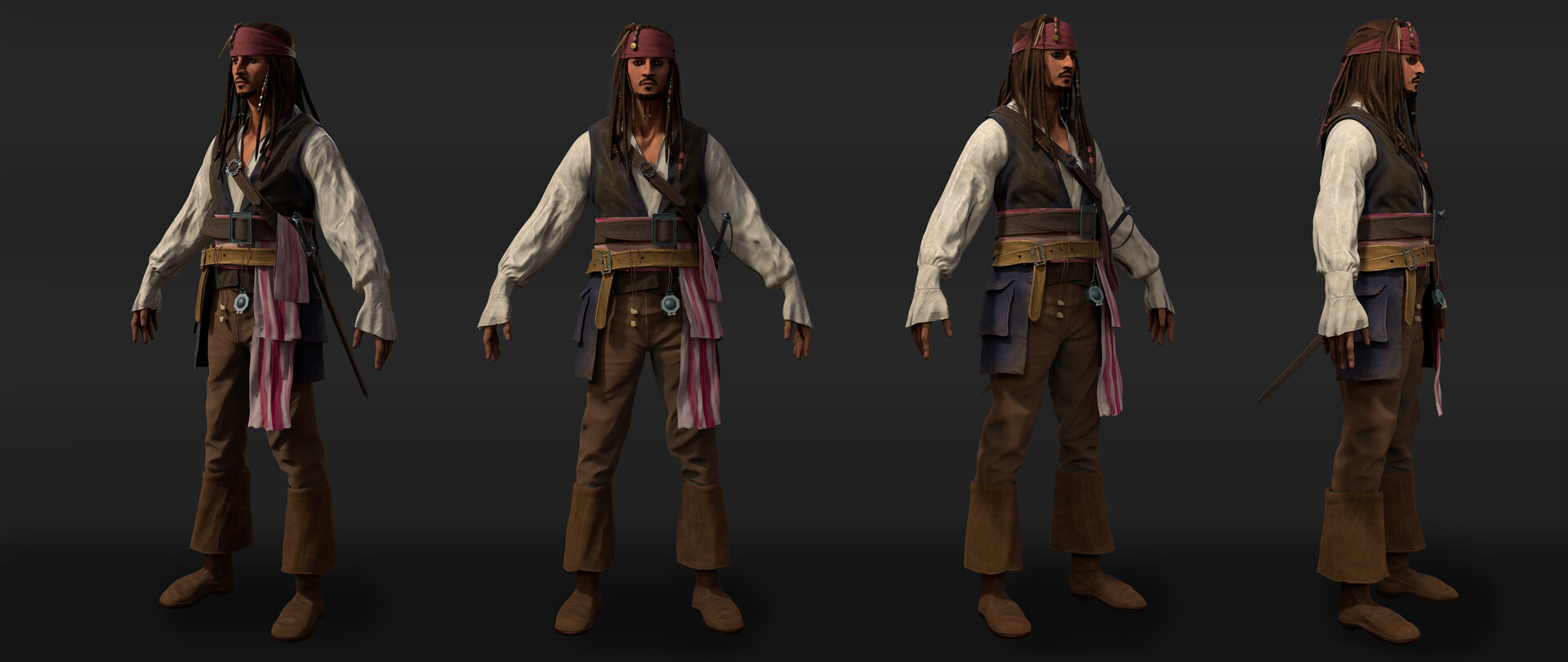 ArtStation - Jack Sparrow
