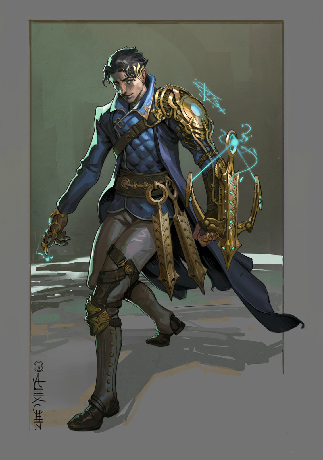 Alex Chen - The Artificer - Personal Character