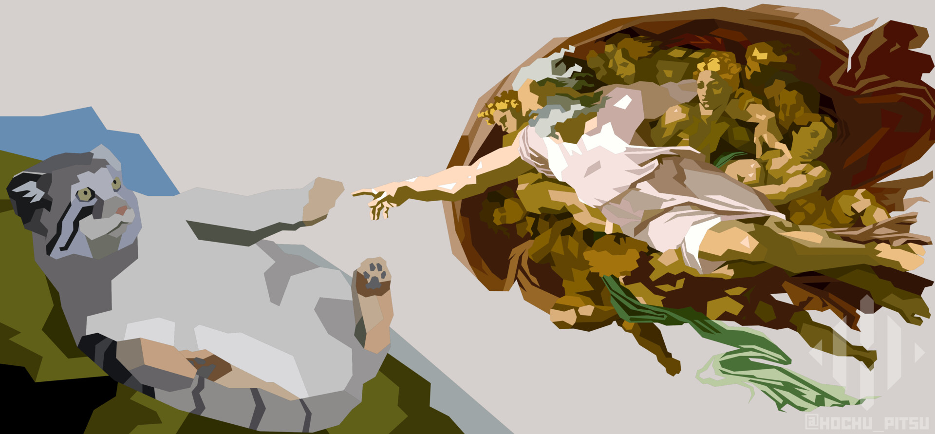 ArtStation - Manul and God