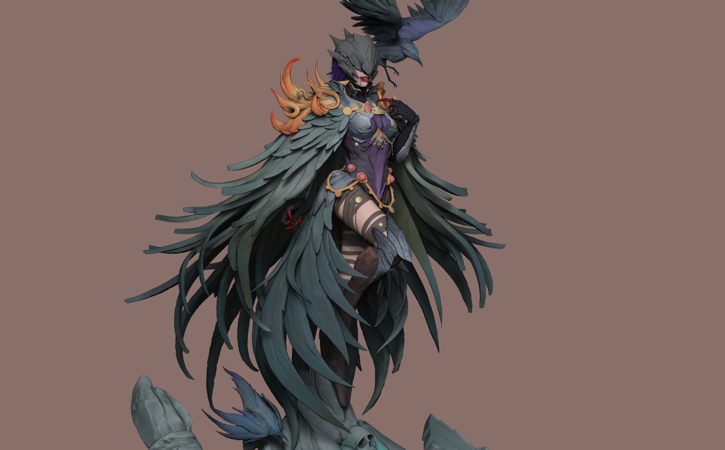 Levan patsatsiya - Raven. Daughter of Trigon