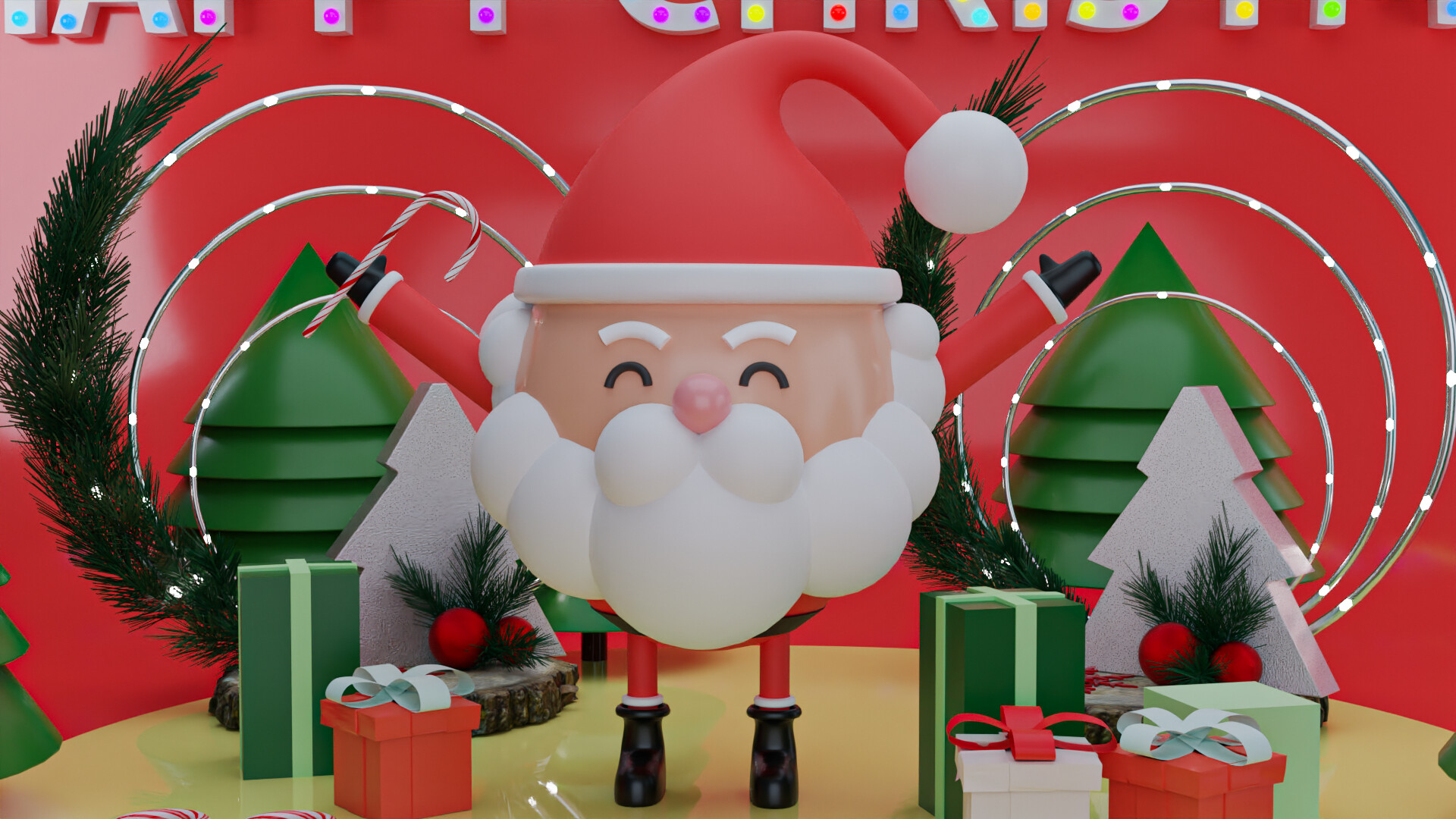 ArtStation - Happy Christmas (Animation)