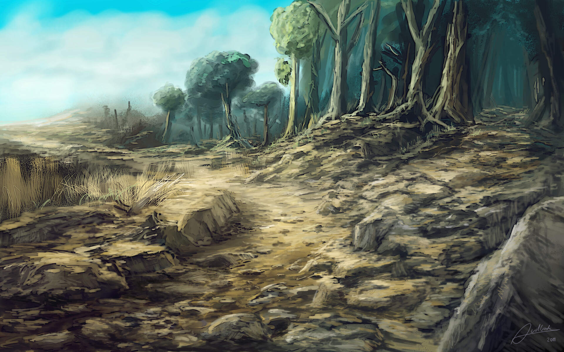 ArtStation - Dividing Path