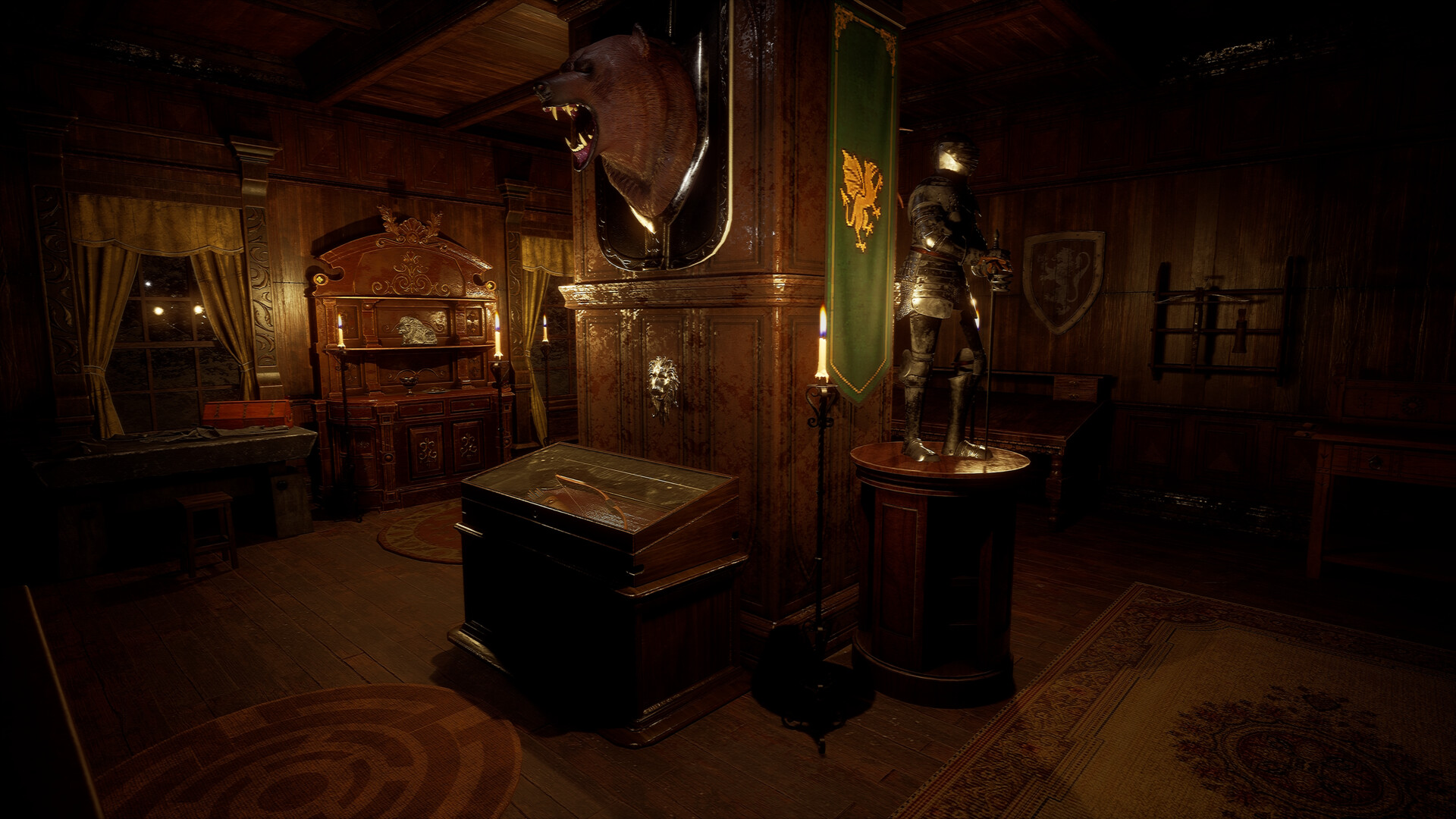 ArtStation - Medieval Trophy Room