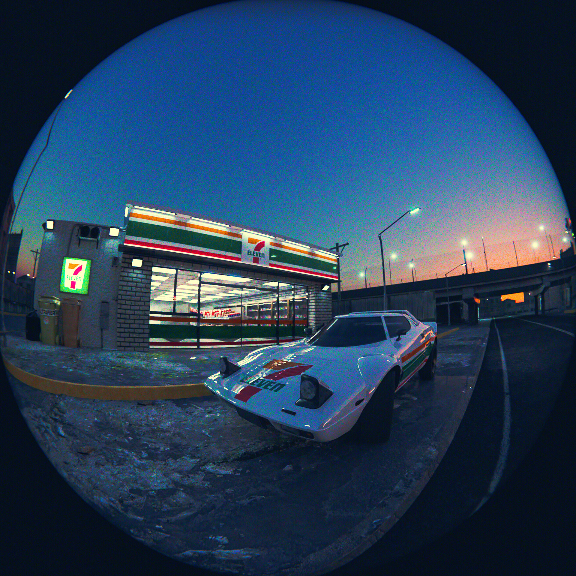 ArtStation - 7Eleven