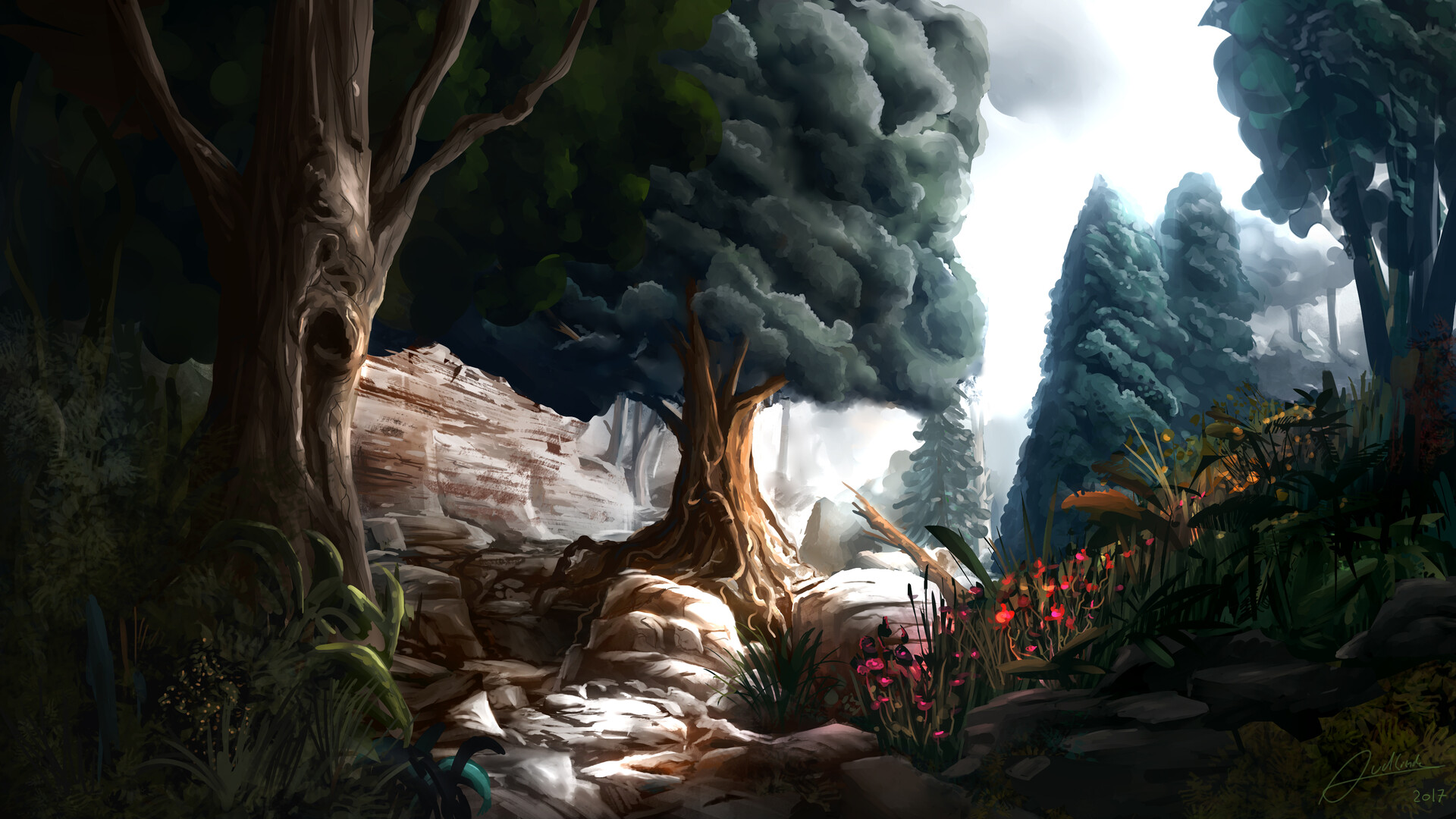 ArtStation - Spring Path