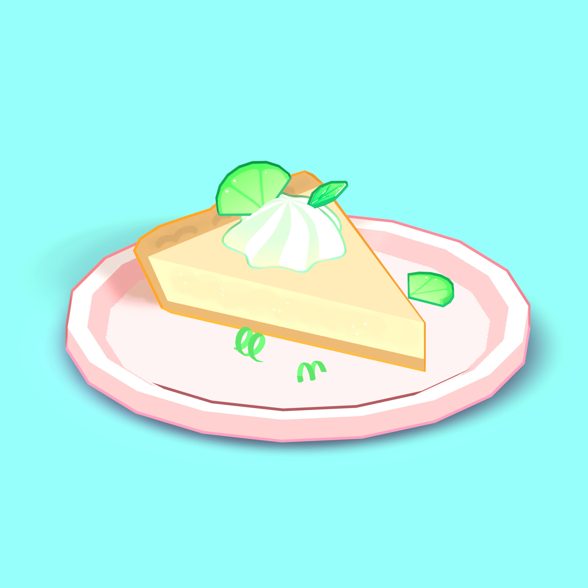 ArtStation - Stylized KeyLimePie
