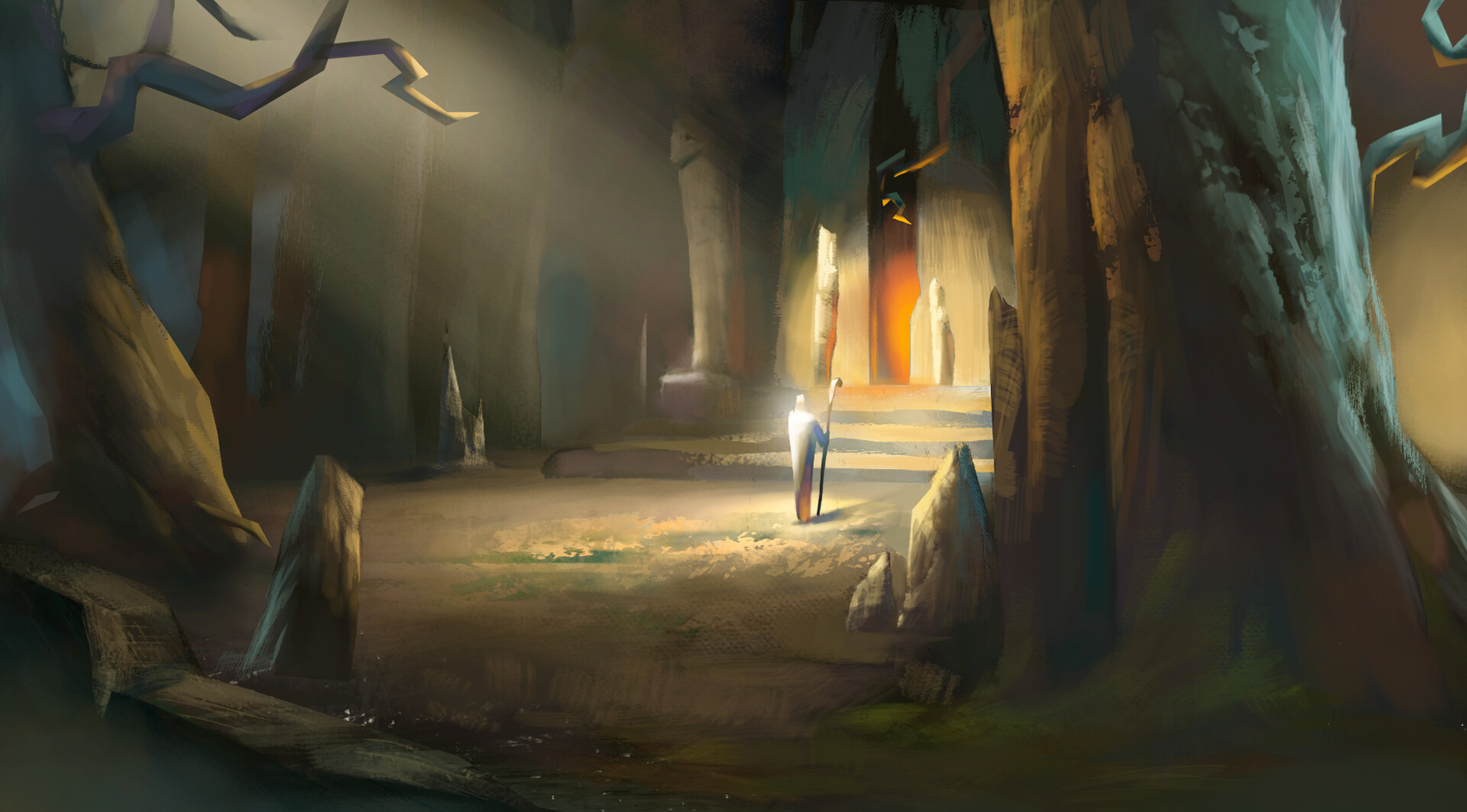 ArtStation - sketch "Temple"