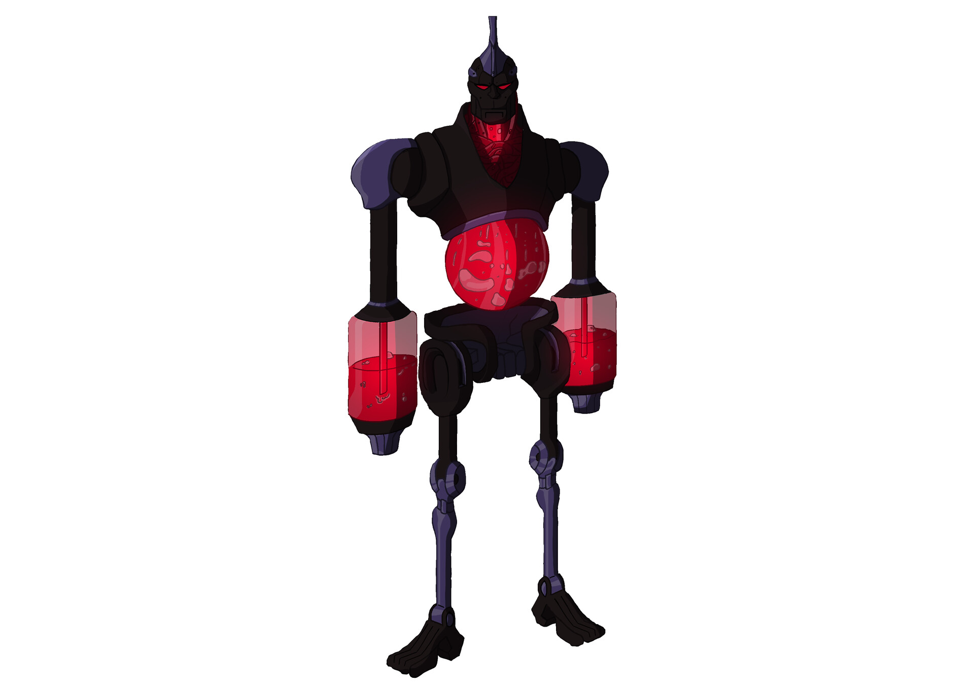 ArtStation - Robot en perspectiva