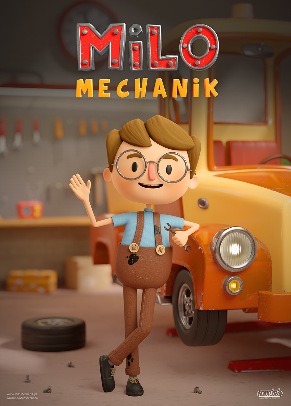 ArtStation - Milo The Mechanic - Animated Film for Kids