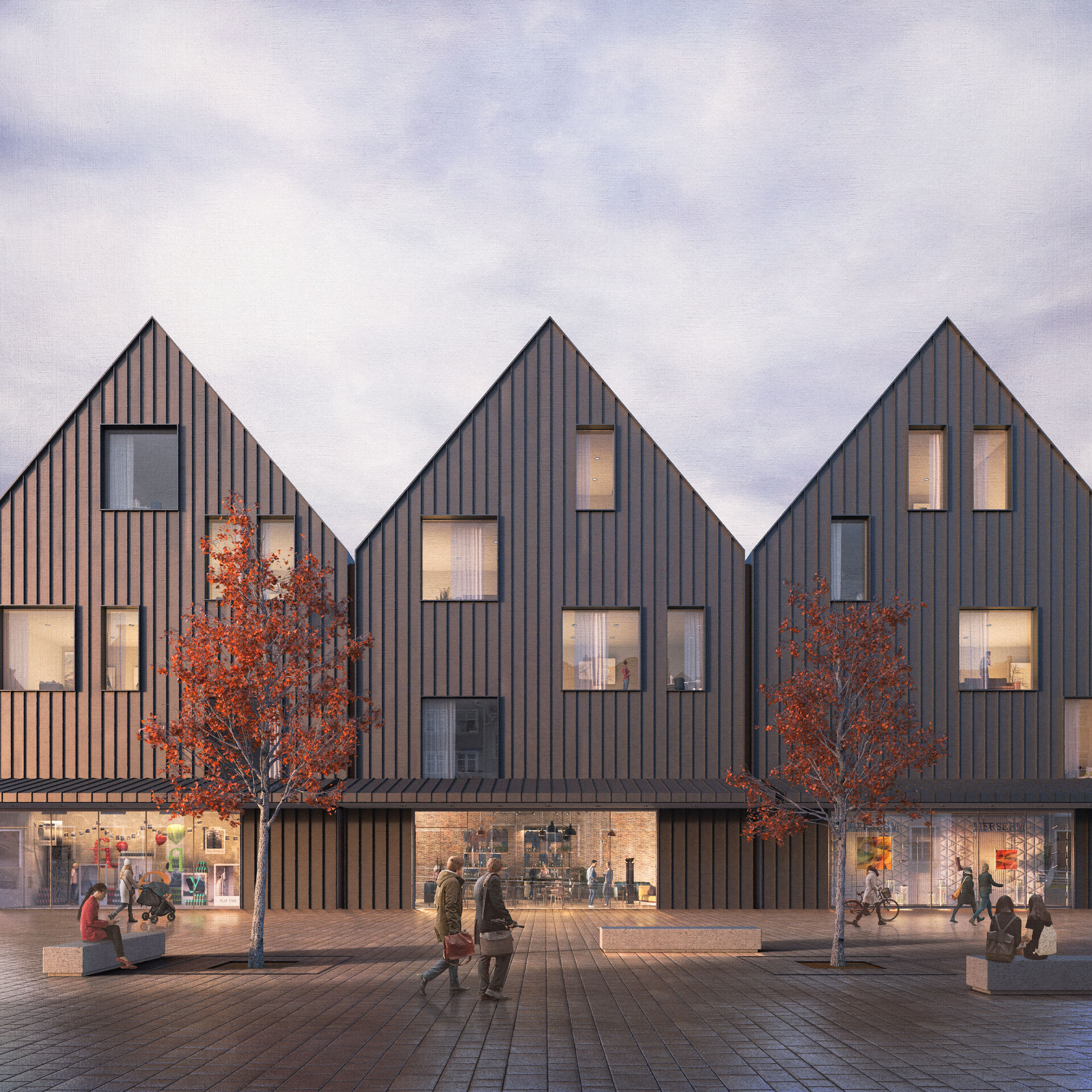 Maddy Mathias - Architectural Visualisation: Stylised Illustrations