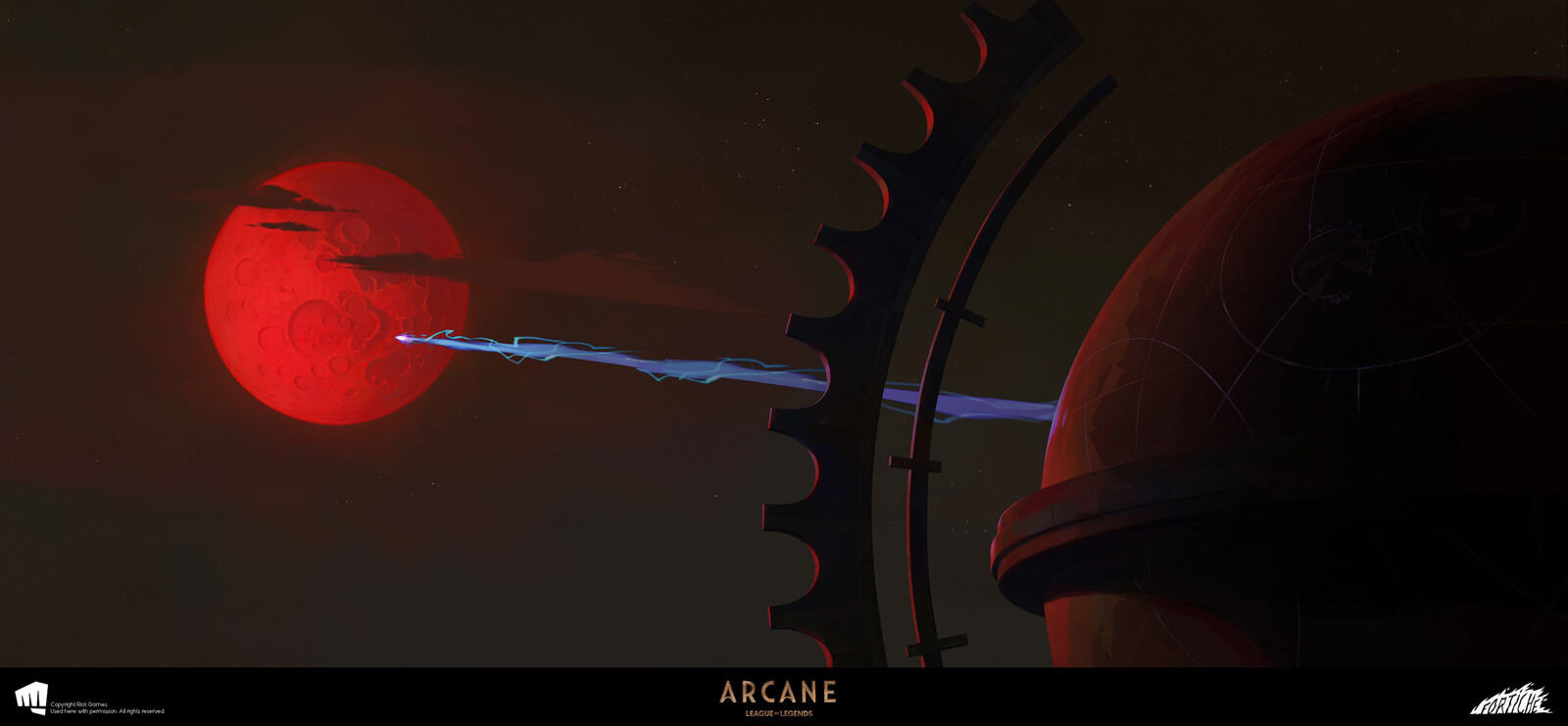 Stéphane Baton - Arcane - The rocket scene
