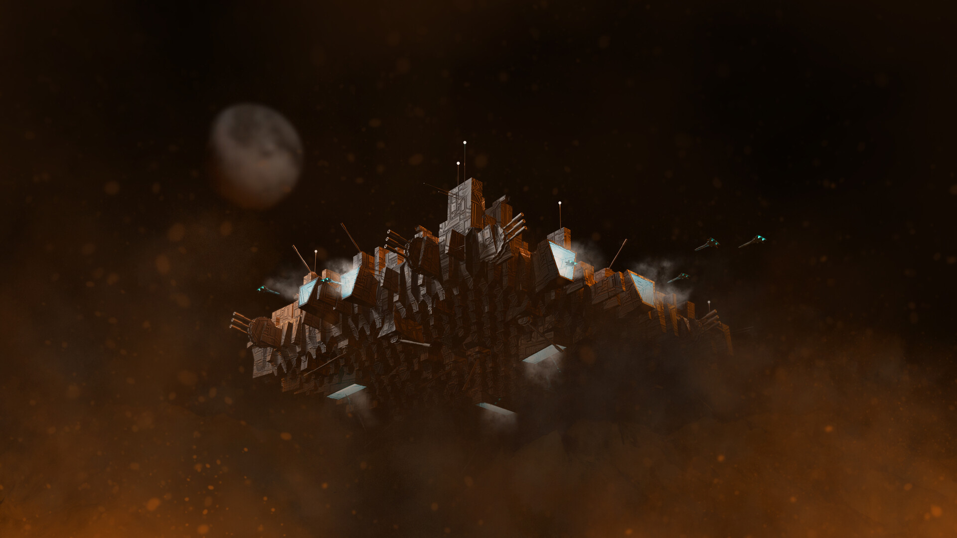 ArtStation - Concept Art: Battle Station