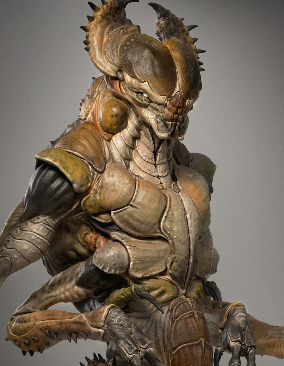 humanoid insect creature