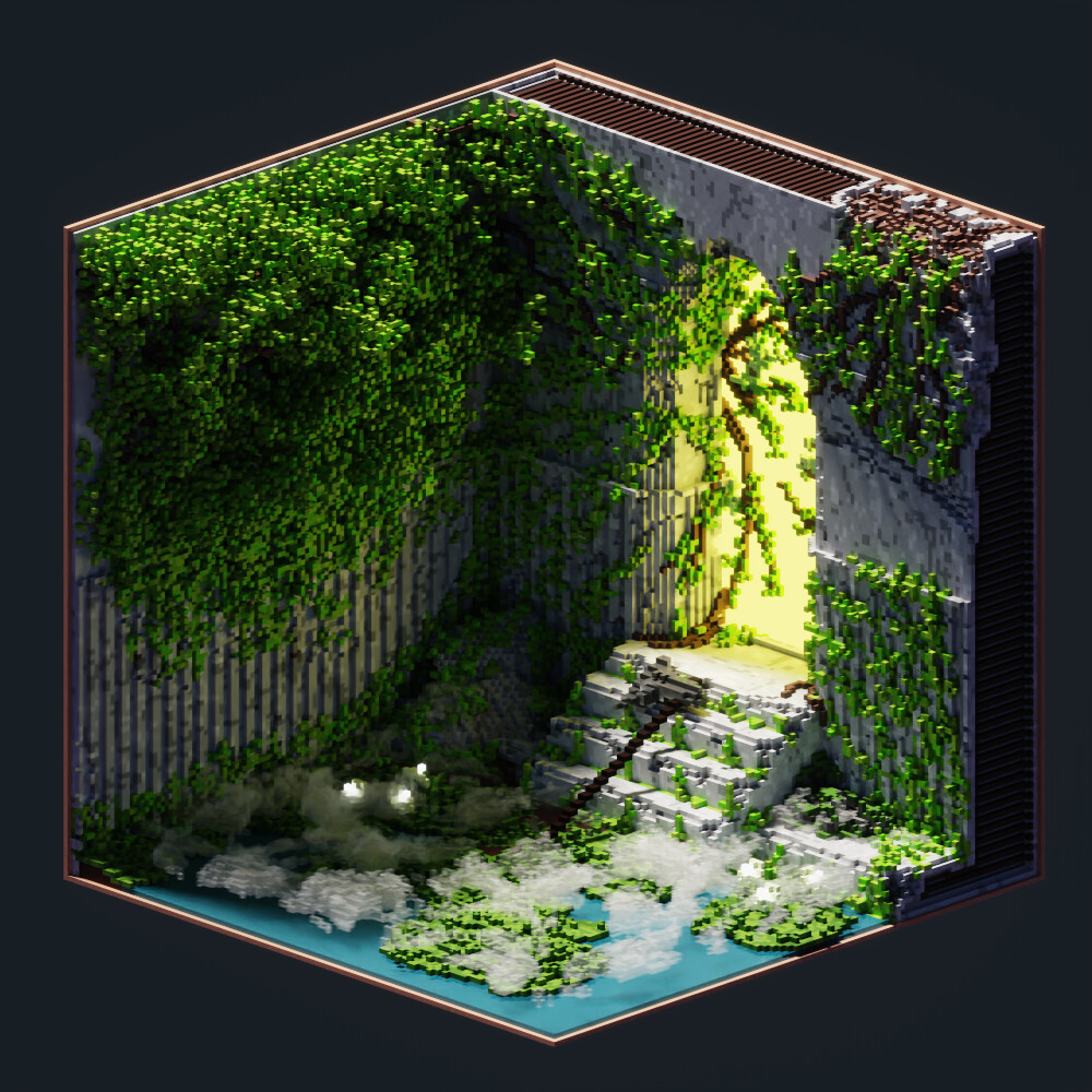 ArtStation - One Room 2021 - Green Chapel