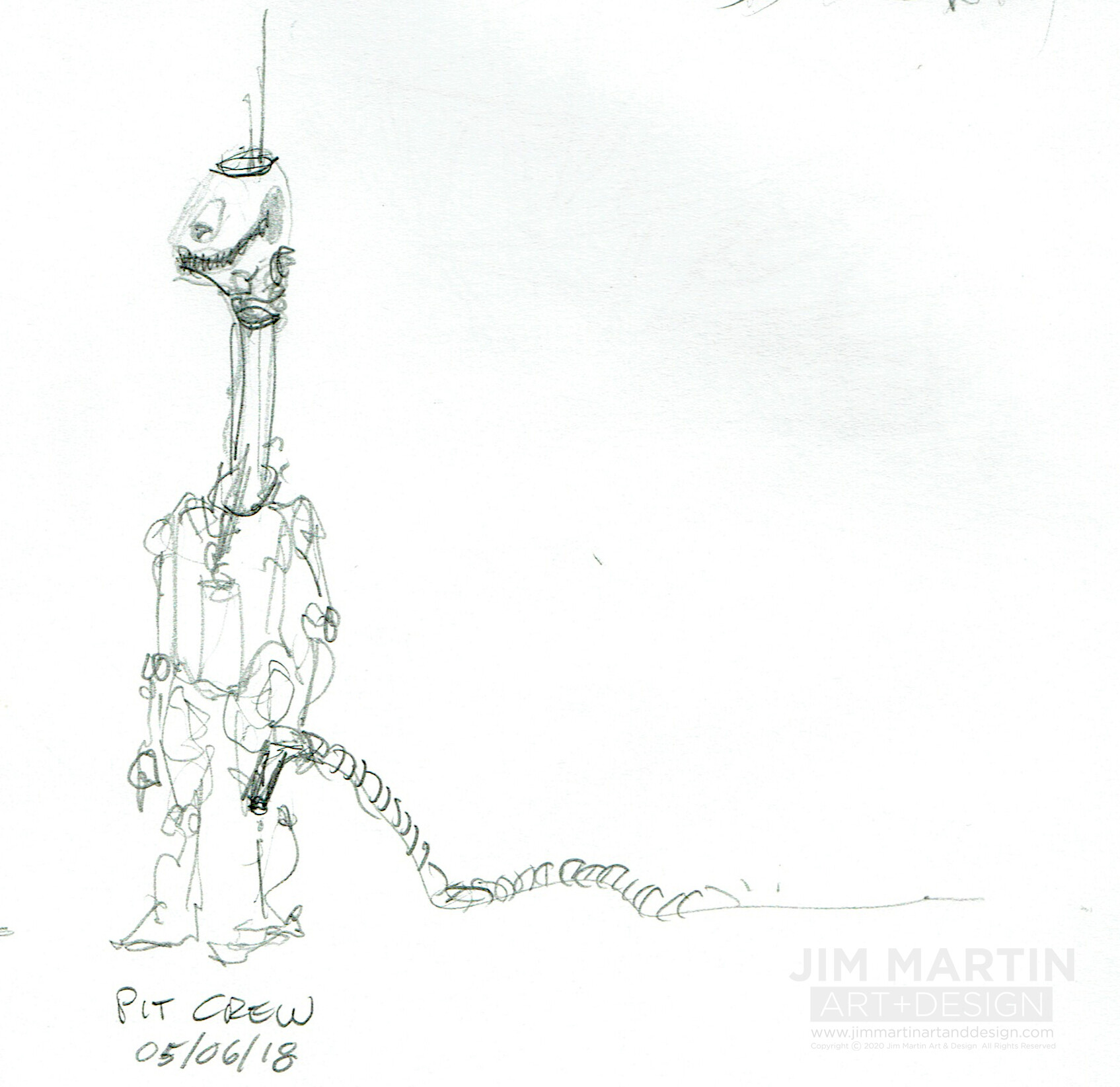 ArtStation - Character design, sketch, pit droid concept