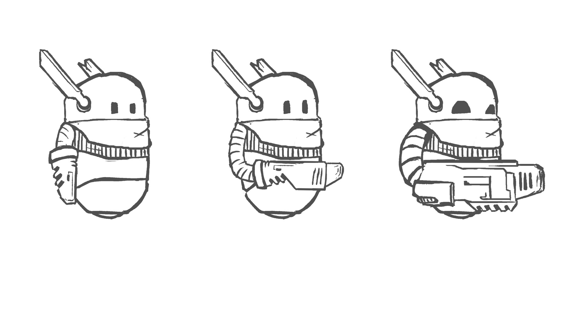 CL-3NR — Character Concept Art by Luca Azzopardi — ProUser.Me