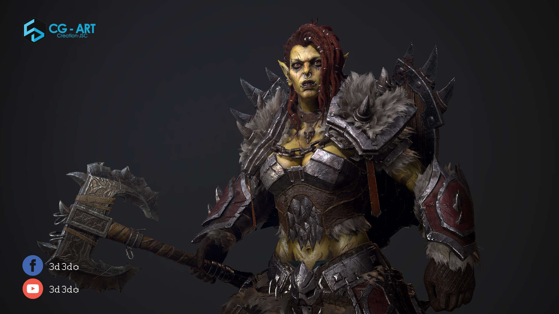 Female Orc Warrior