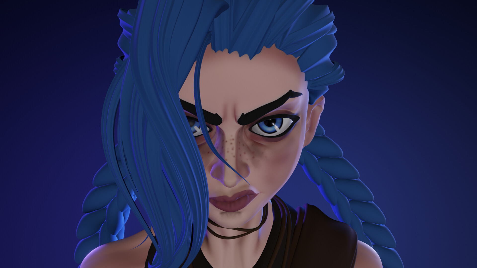 ArtStation - Angry jinx