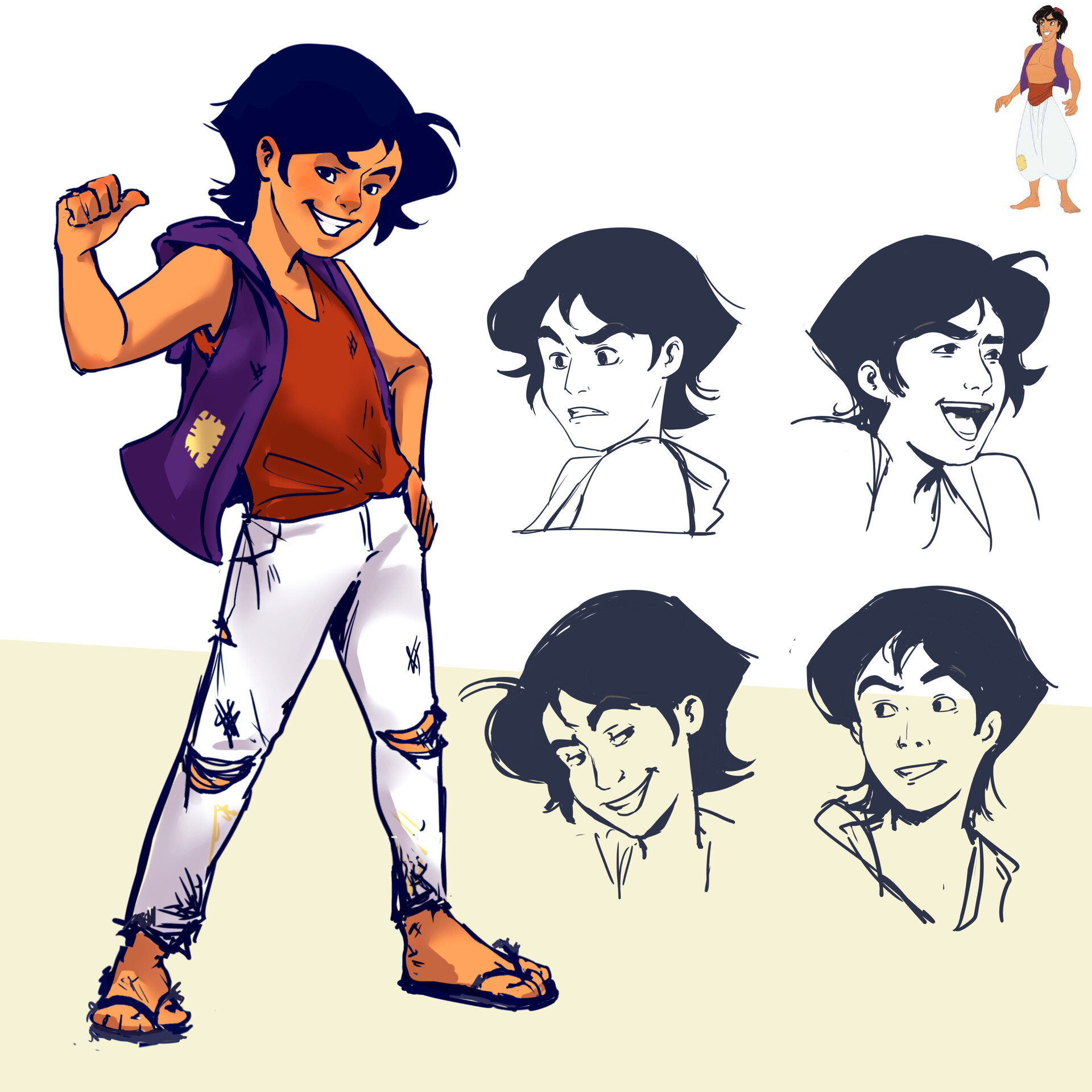 Isabela Lins Flores - Alladin releitura