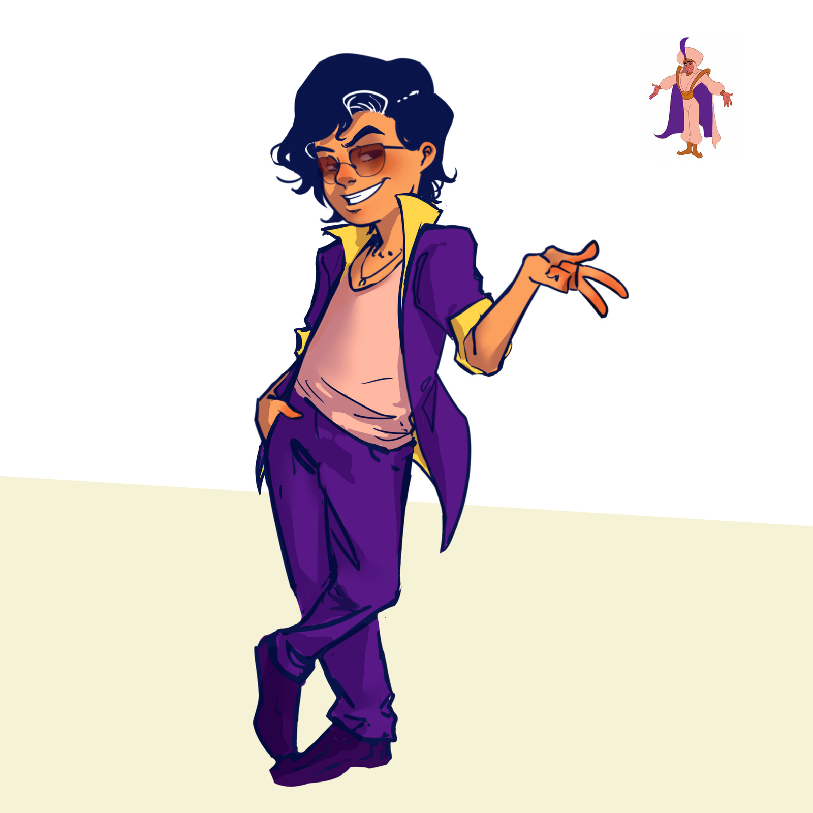 Isabela Lins Flores - Alladin releitura