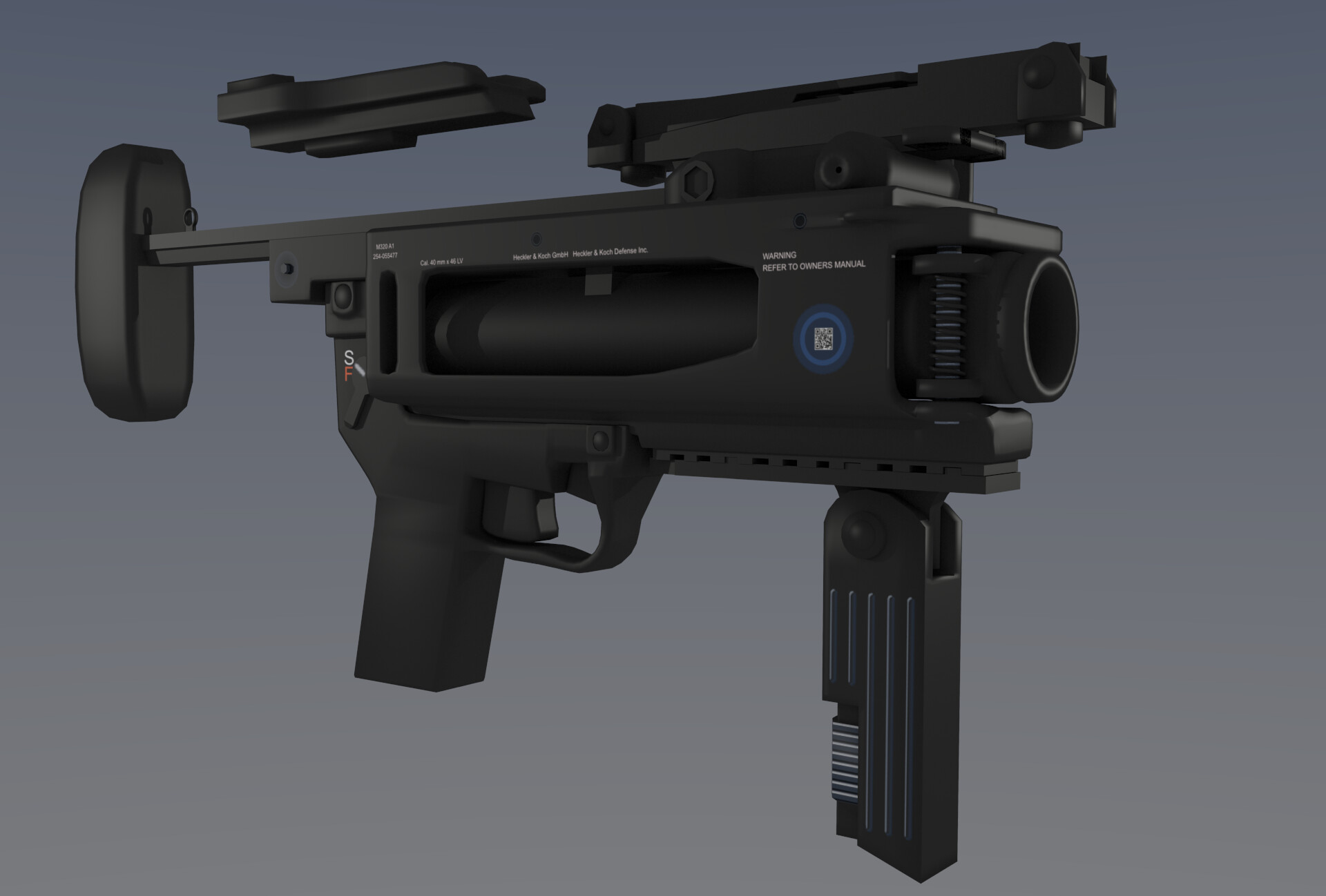 ArtStation - Grenade Launcher