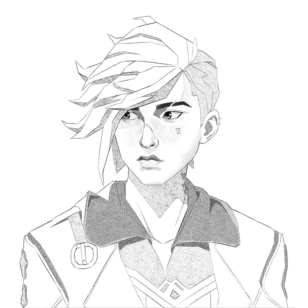 ArtStation - Vi Fanart - Arcane