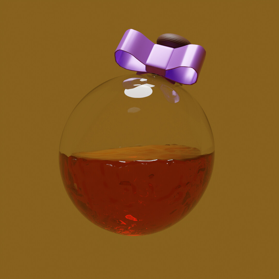 ArtStation - Modelling & Simulation Practice: Hades' Nectar.