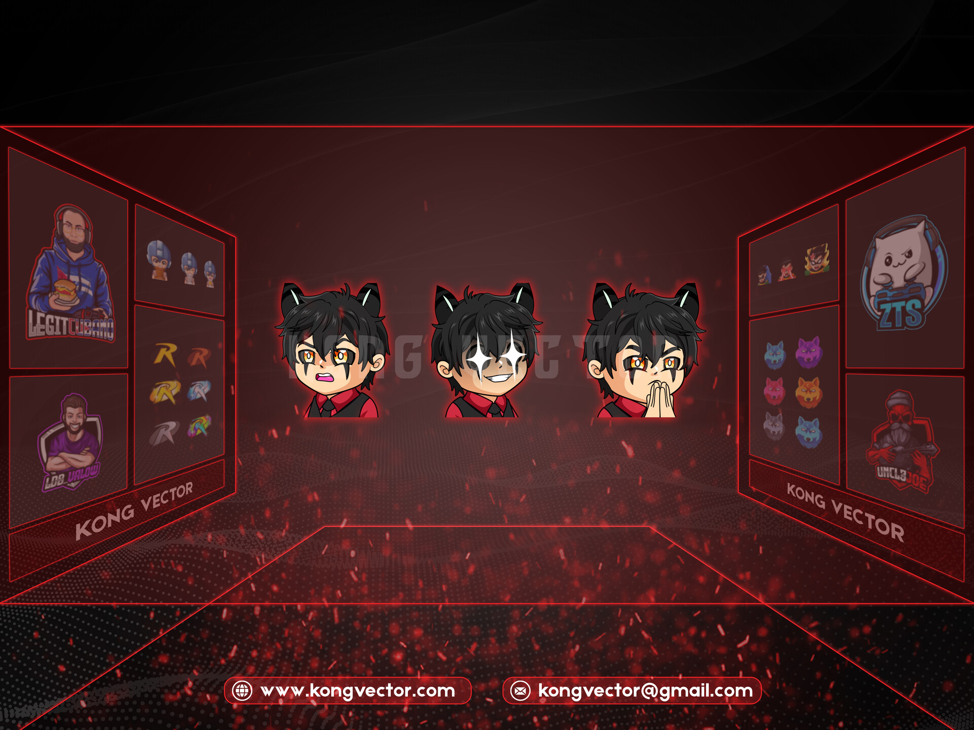 ArtStation - Custom Boy Emote