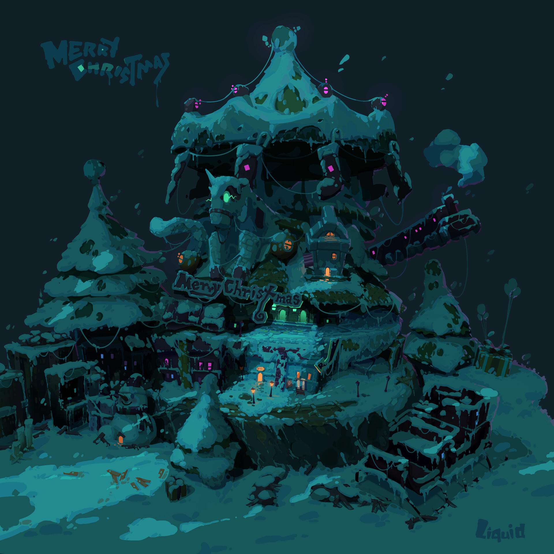 ArtStation - Merry Christmas