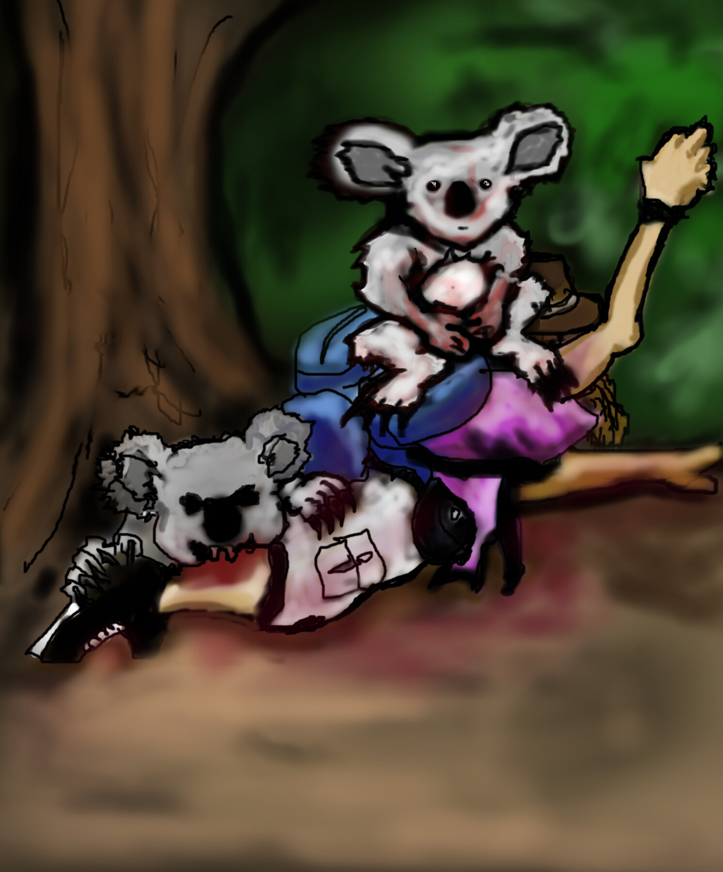 ArtStation - Dropbear Awareness ArtStation - Dropbear Awareness