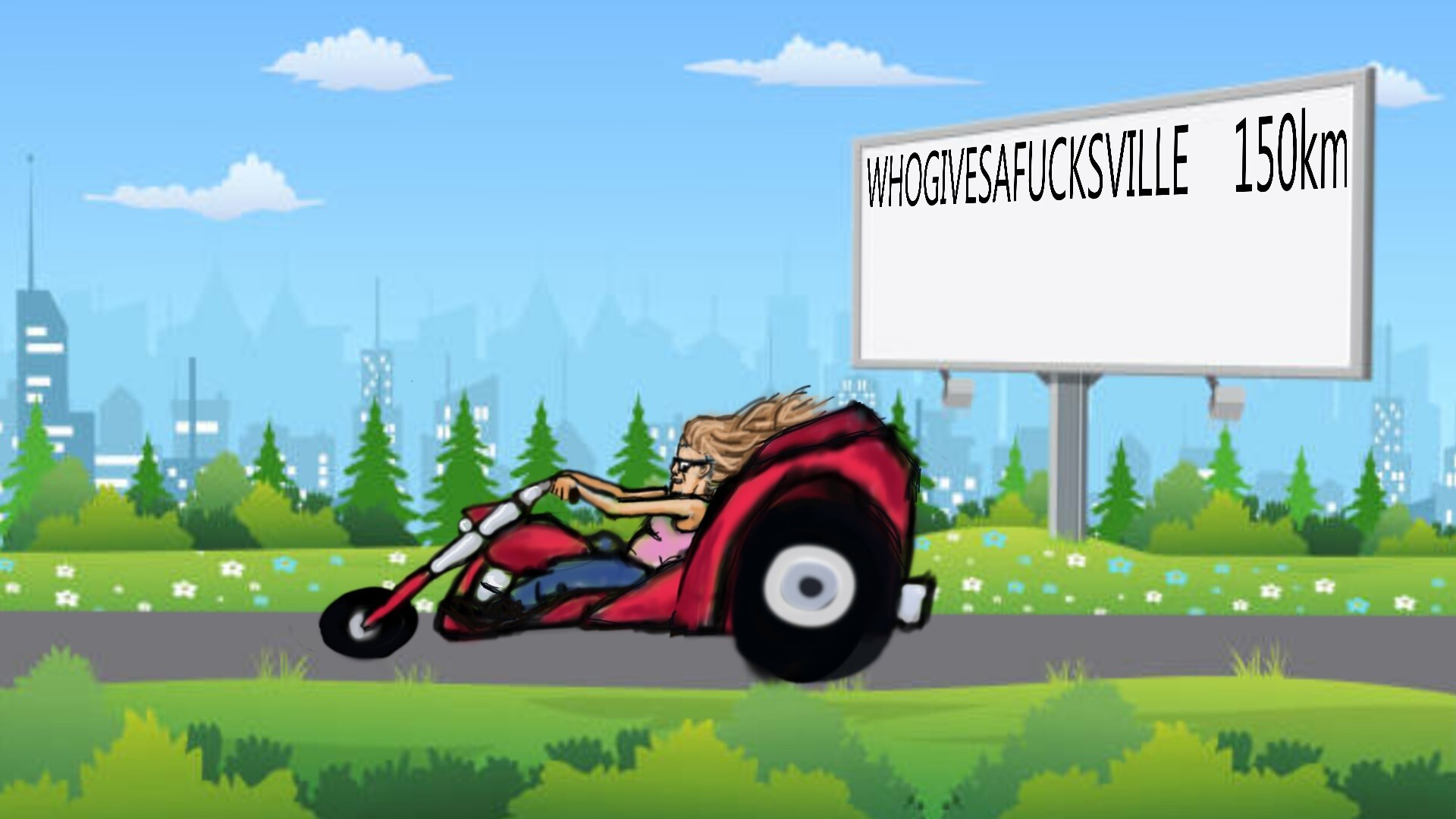 ArtStation - Free Feels on Three Wheels