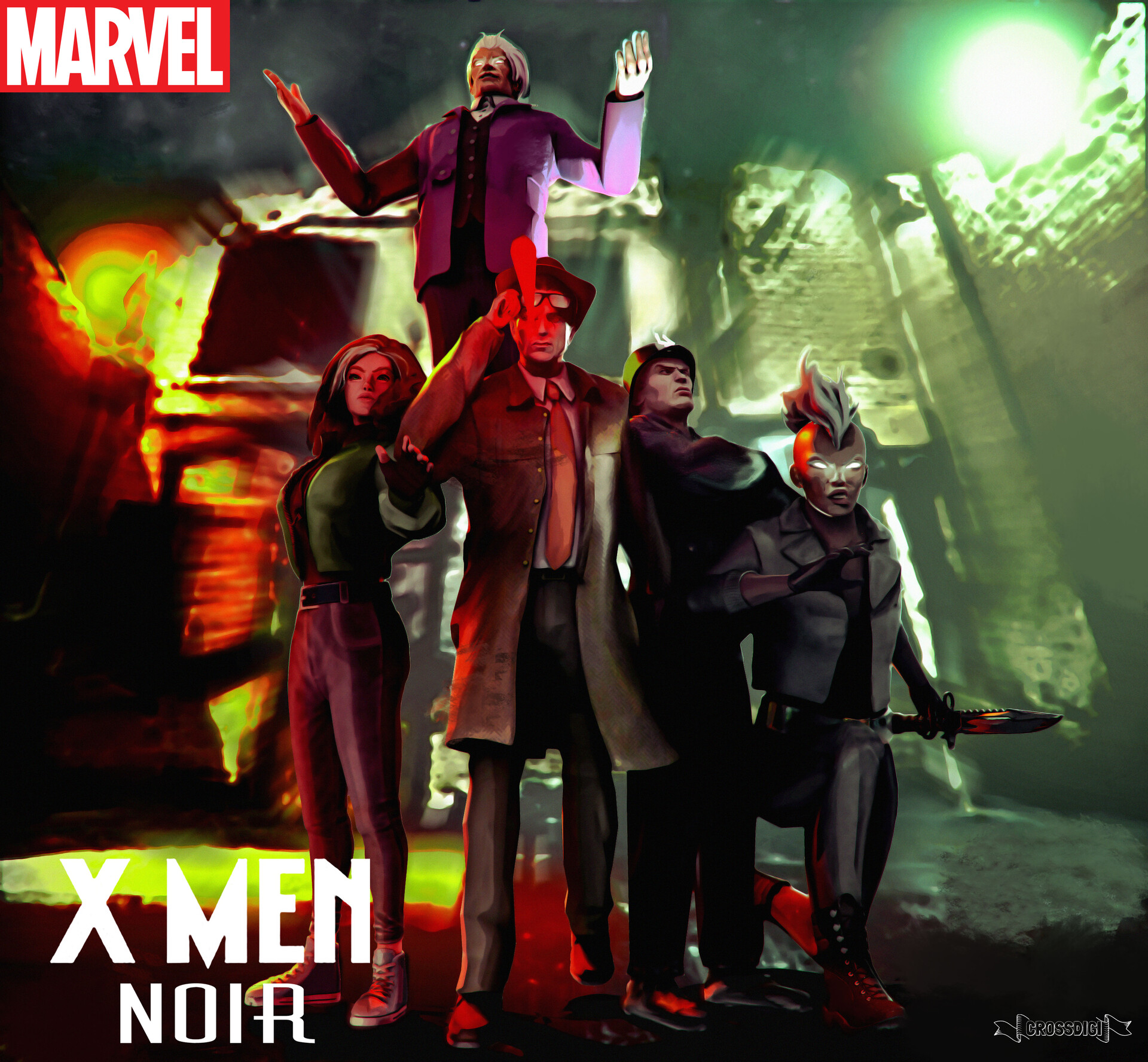 ArtStation - X-MEN NOIR