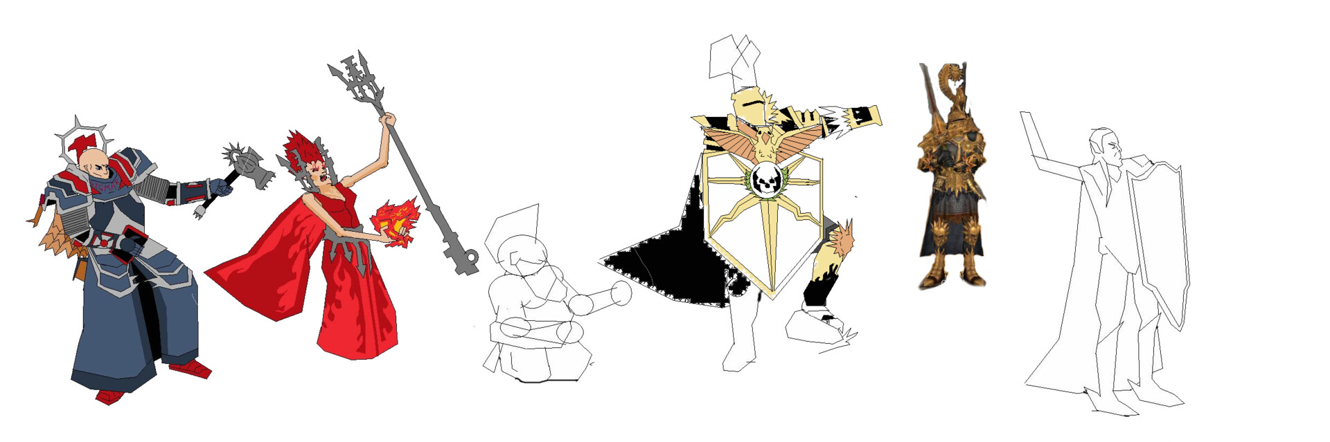 ArtStation - WAR Characters