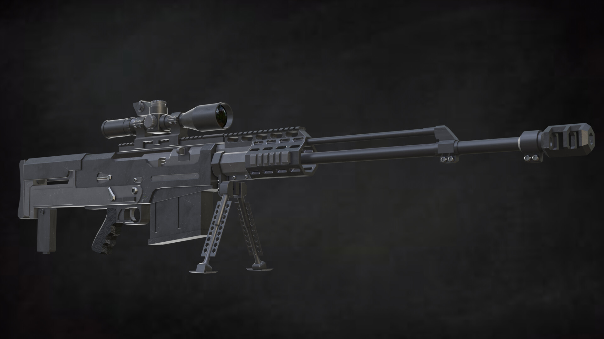 ArtStation - AS-50 Action bolt