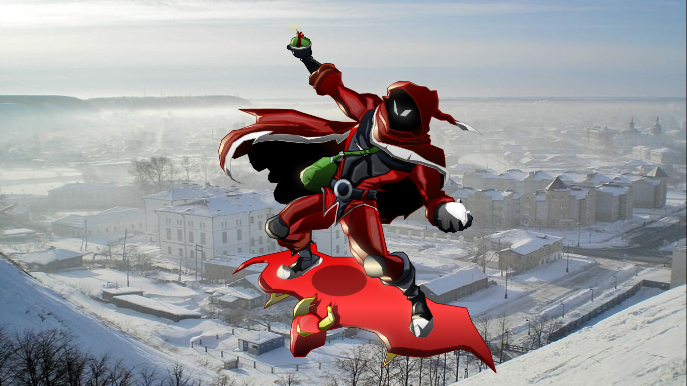 ArtStation - Scorp shock Christmas theme (evil santa)