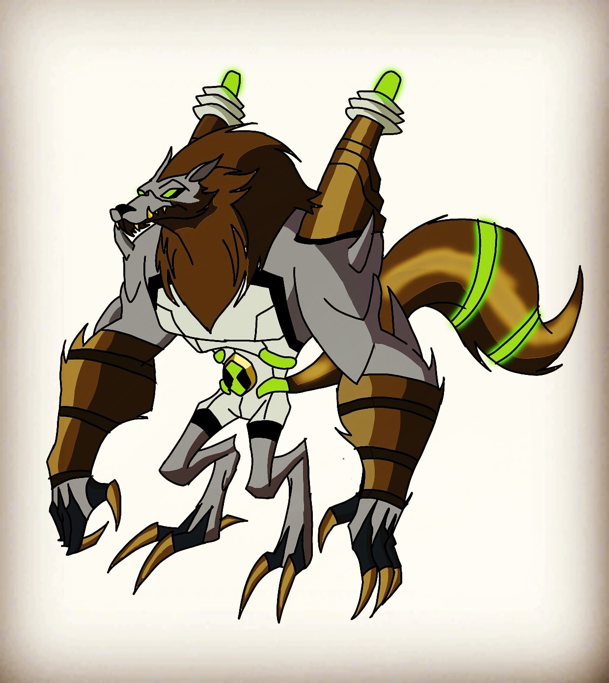 ArtStation - Ben 10 wolf