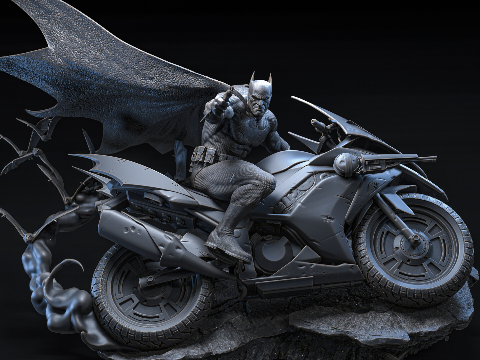 ArtStation - Batcycle